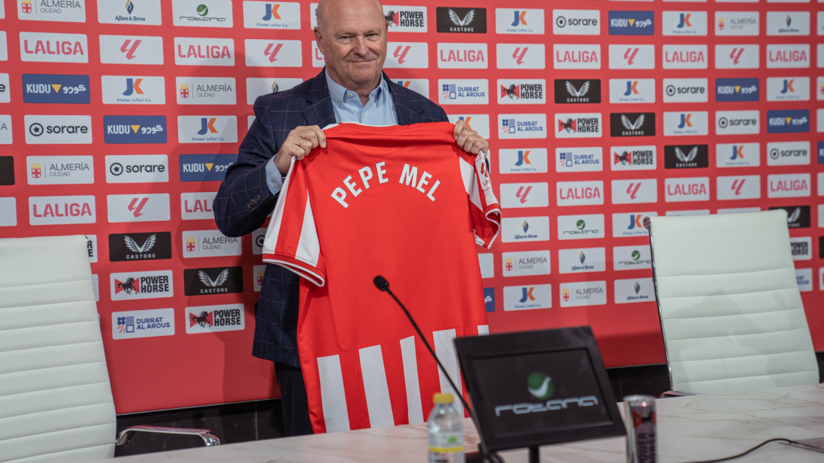 Pepe Mel, en su presentación: "He ido durante muchos años de mi vida de ...