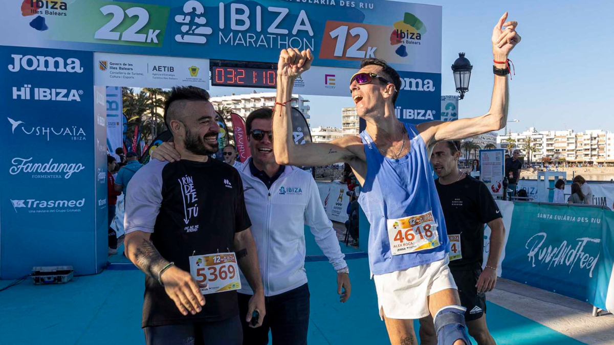 El último desafío de Álex Roca: los 12k del Maratón de Ibiza