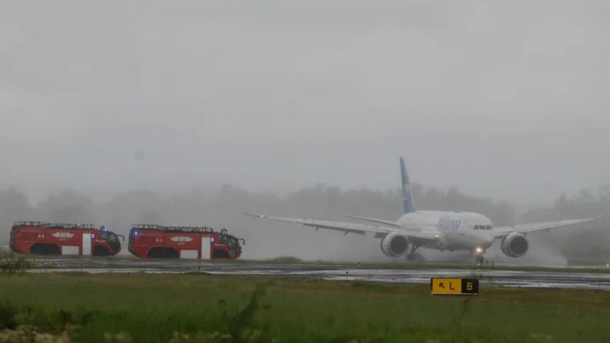 Aterrizaje de emergencia de un avión de Air Europa con destino Madrid