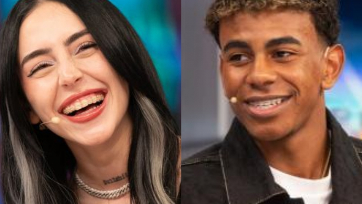 Pillan a Lamine Yamal y Nicki Nicole besándose en una discoteca