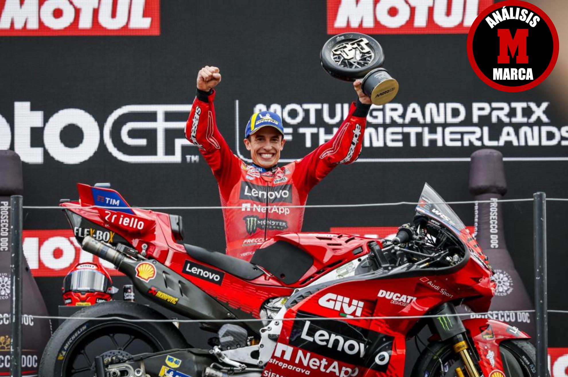 Marc Márquez y el 'catenaccio' más reivindicativo