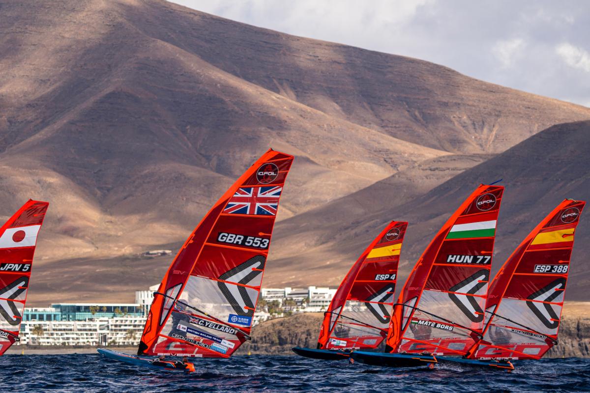 El viento del Norte desafía a la flota de la Lanzarote International ...