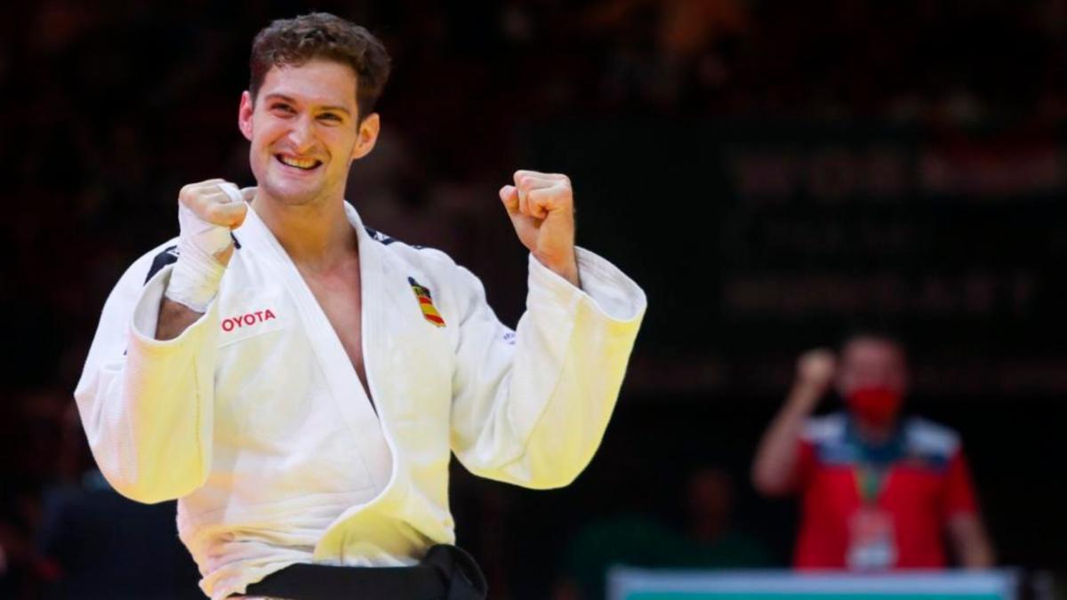 Niko Shera estrena su palmarés en menos de 100 kilos