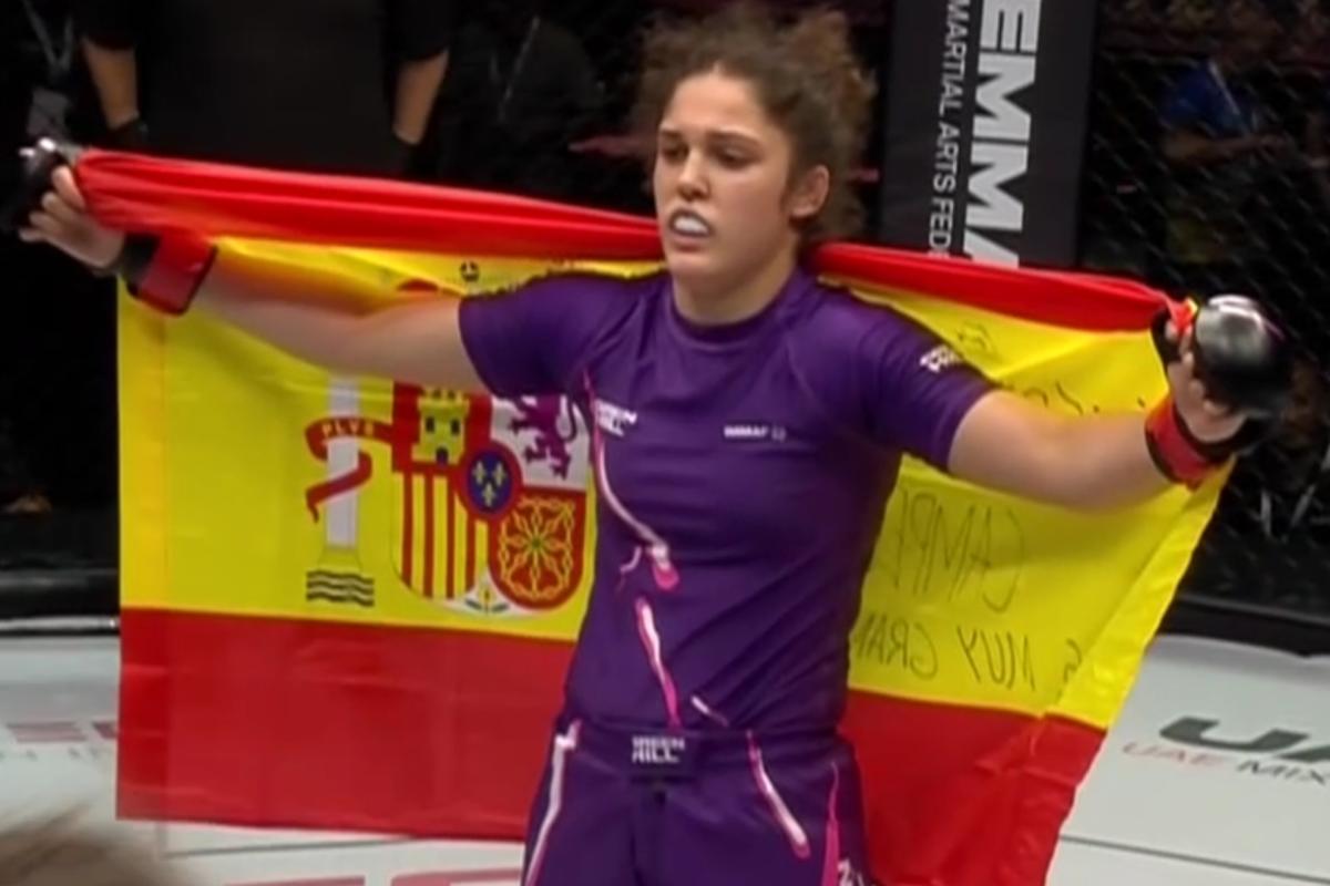 'Merche' García, campeona del mundo MMA a los 15 años