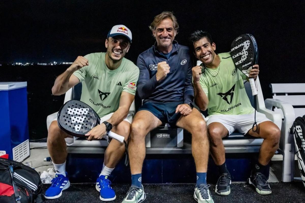 Chingotto y Galán siguen de dulce en su estreno y están en semifinales