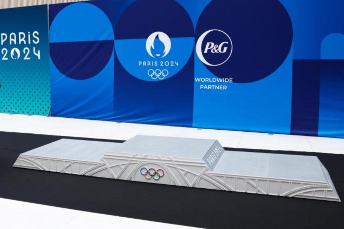 La Torre Eiffel sirve de inspiración para los podios de los Juegos Olímpicos París 2024