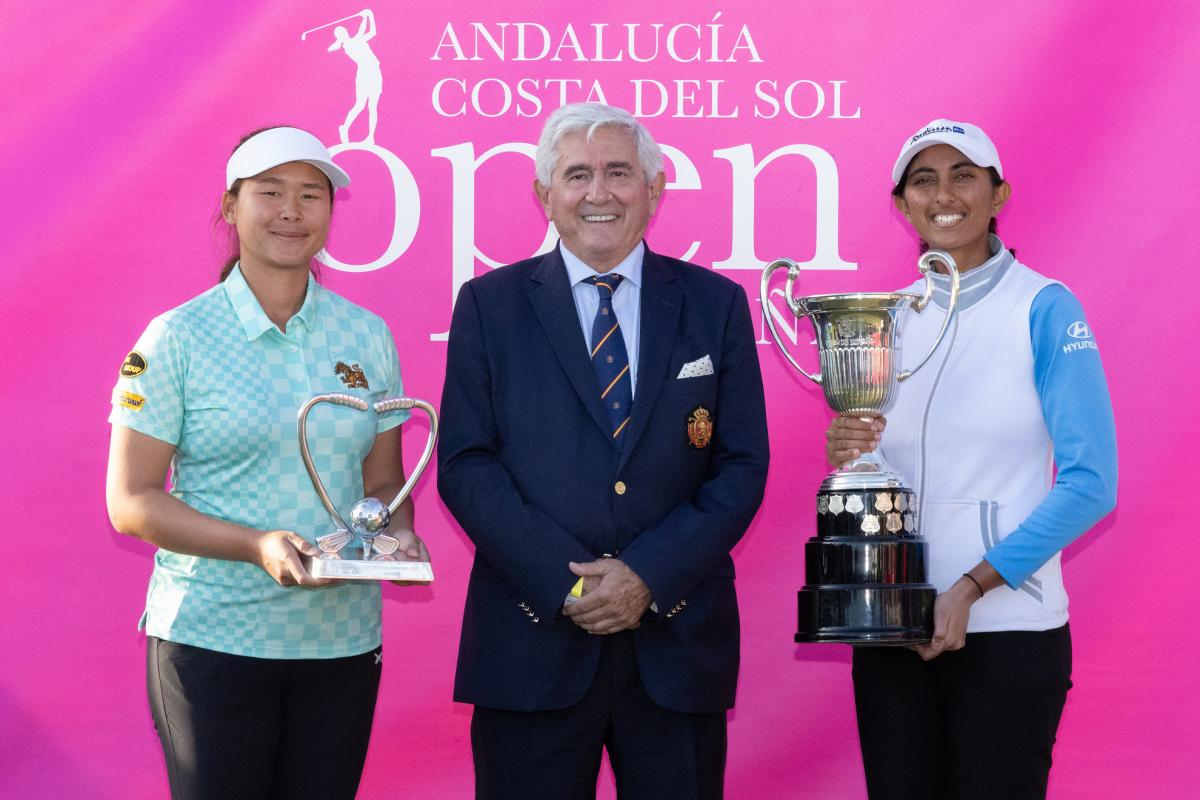 Ana Peláez brilla en la victoria de Aditi Ashok en el Andalucía Costa del Sol Open de España