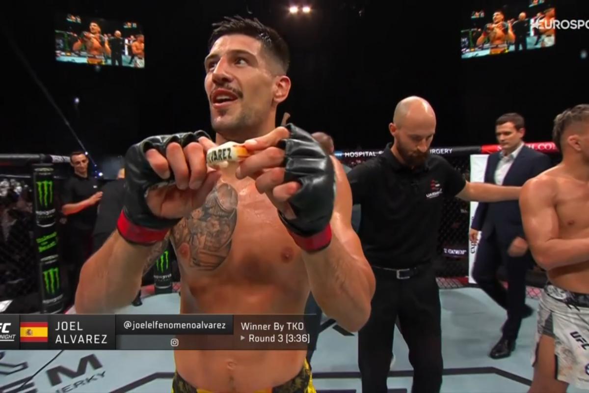 Joel Álvarez arrasa a Brener y brilla en la UFC