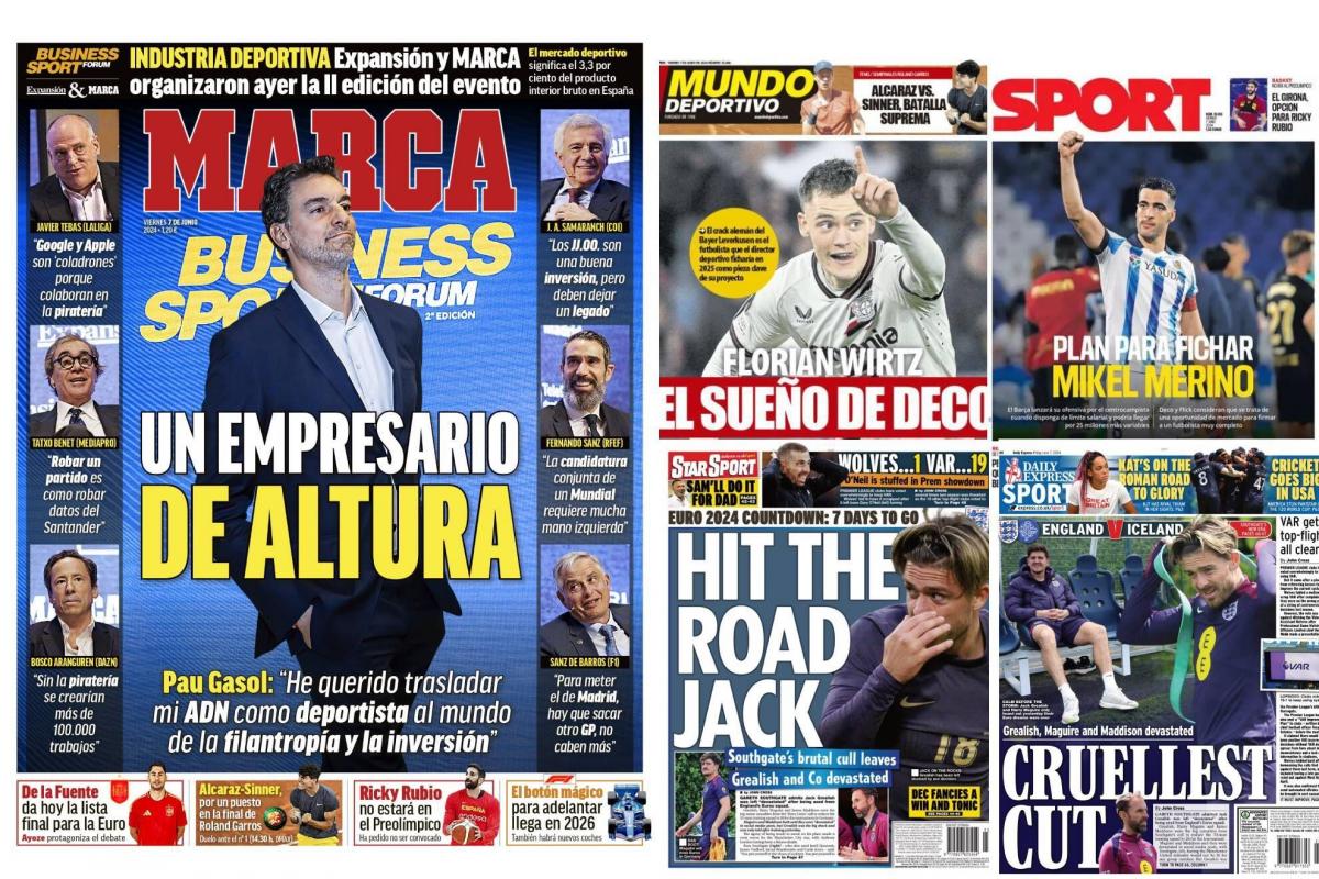 Las portadas del día