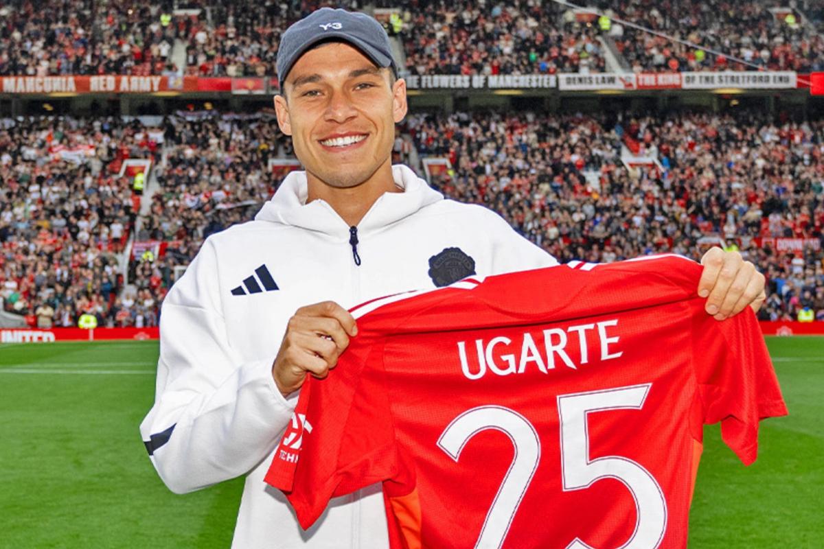 Manuel Ugarte, un '5' muy poco Ten Hag... para sostener al Manchester ...