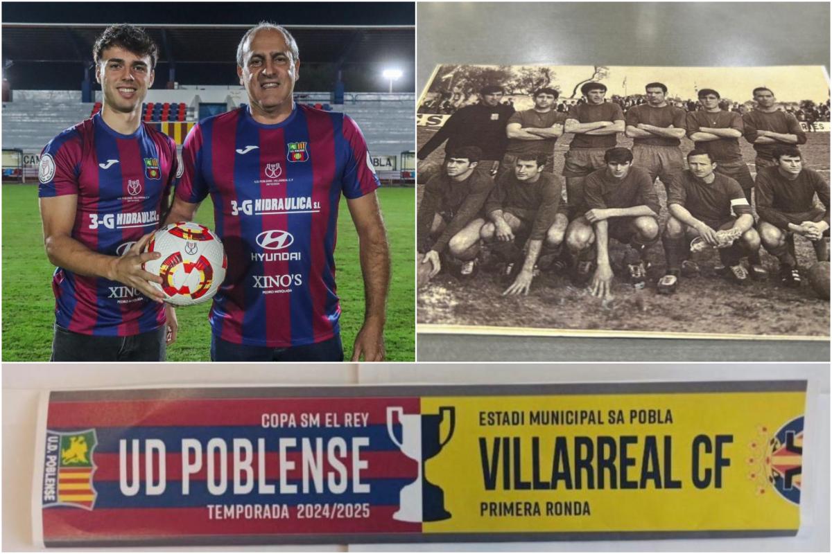 El Poblense se viste de gala para la Copa 47 años después