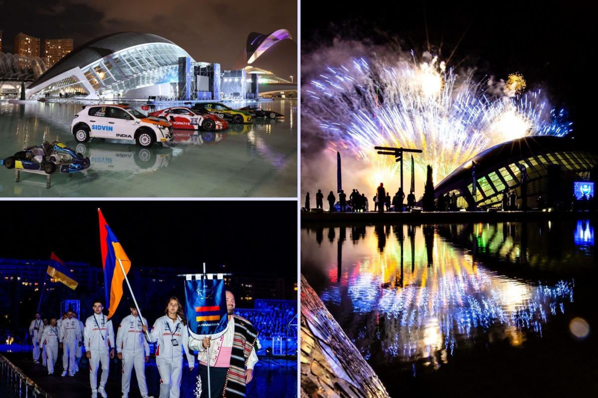 La Ceremonia Inaugural de los FIA Motorsport Games 2024, en imágenes