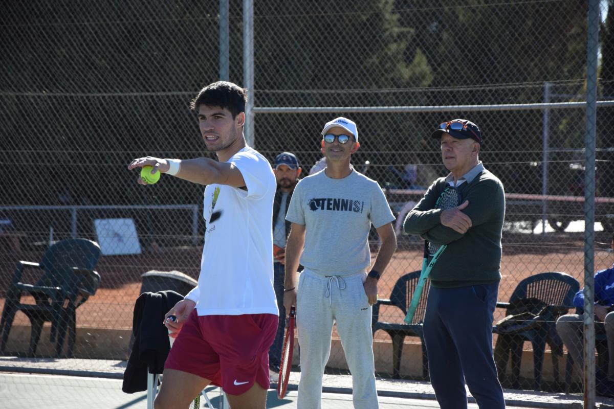 Carlos Alcaraz se rodea de Jack Draper y Flavio Cobolli en su pretemporada