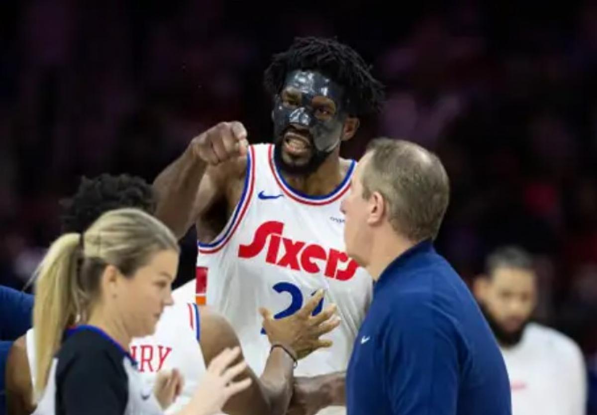 Joel Embiid, the NBA ogre: pushed a journalist, expulsion for confronting a referee and fined ...