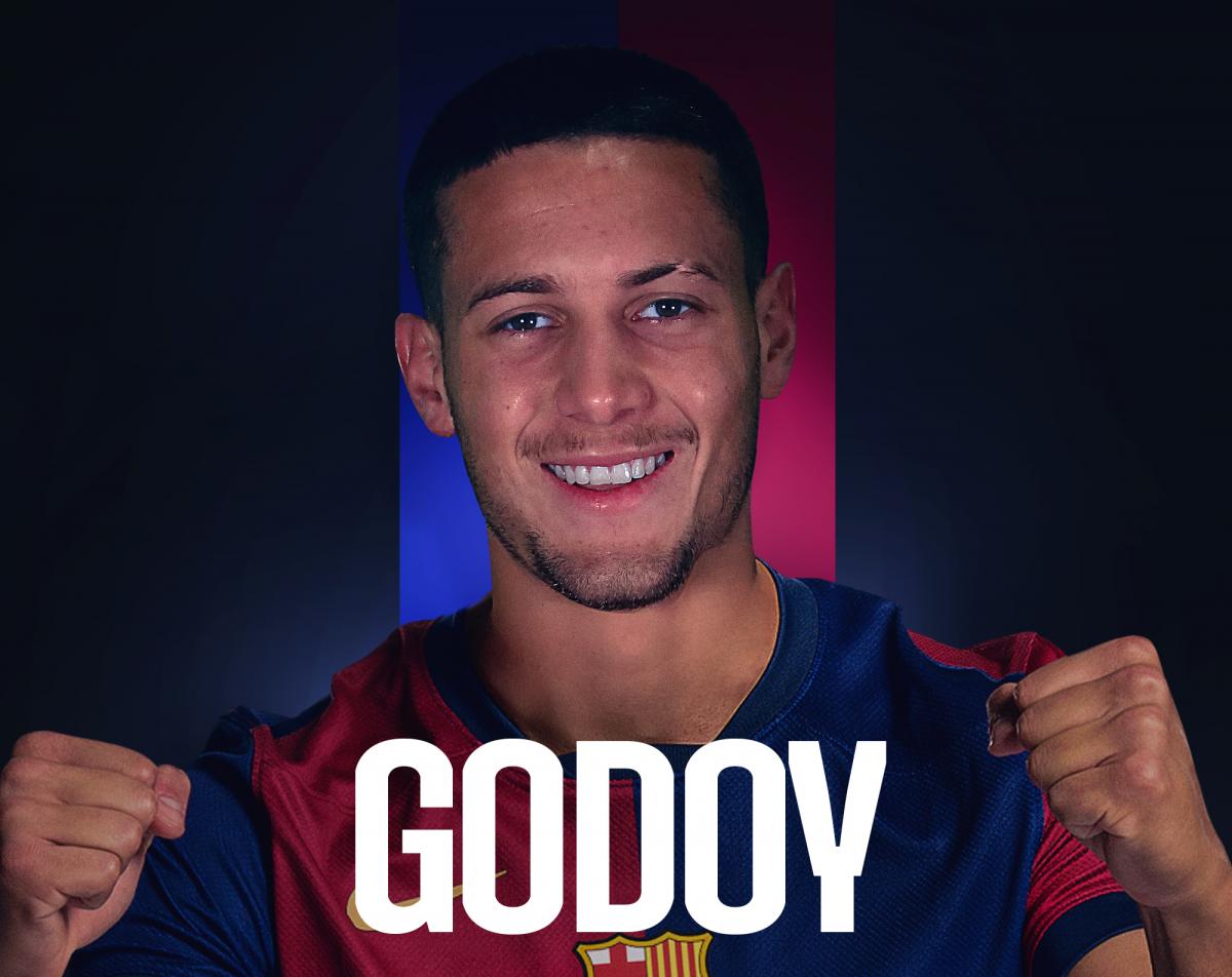 Alan Godoy elige al Barça como destino