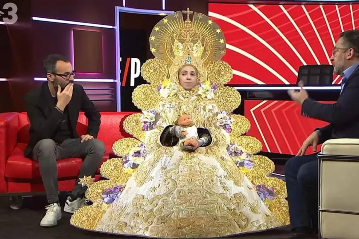 Judit Martín, que interpretó a la Virgen del Rocío en TV3, se pronuncia ...