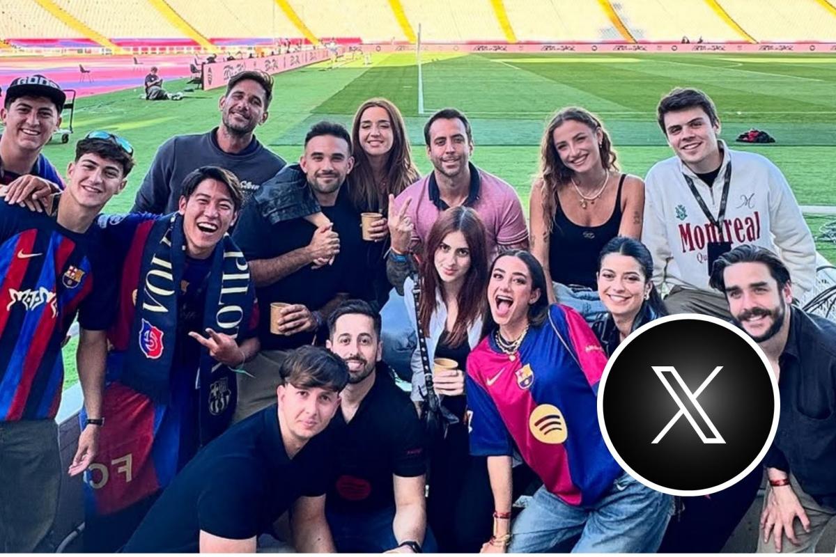 IlloJuan y Lola Índigo posan juntos en una foto durante el Clásico... y las redes sociales se ...