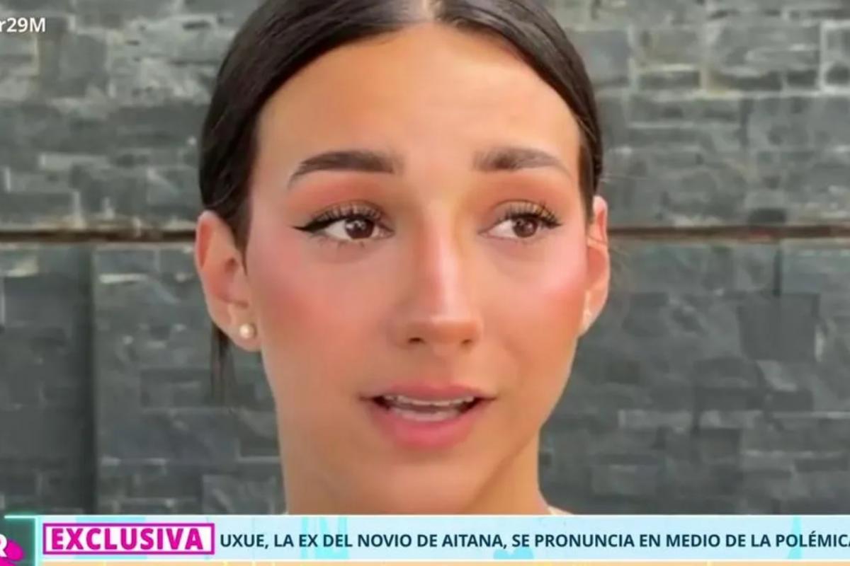 Uxue, ex novia de Plex, rompe su silencio tras la polémica con Aitana ...