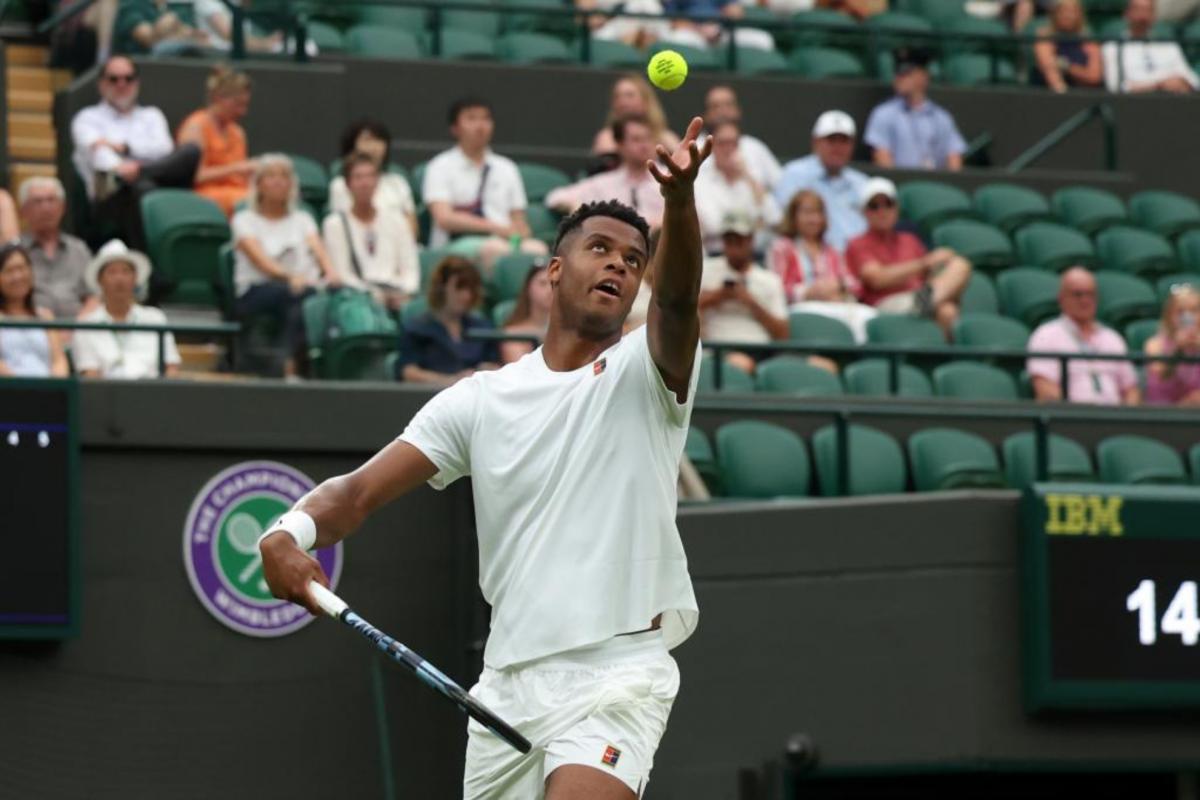 Mpetshi Perricard logra el saque más rápido en la historia de Wimbledon