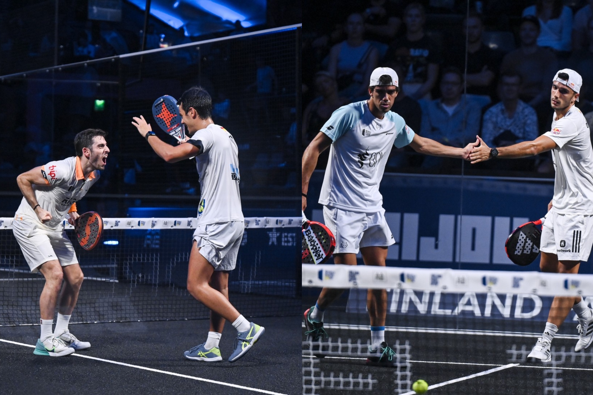 Coki y Jon retan a Lebrón y Galán, que jugarán una final 112 días después