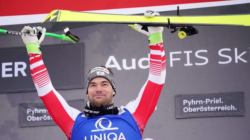 Kriechmayr se regala una victoria en el SG de Hinterstoder ante su afición | Marca