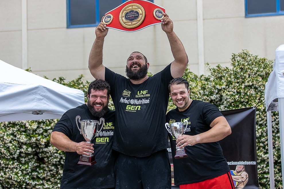 Juan Ferrer consigue su primera Liga Nacional de Fuerza