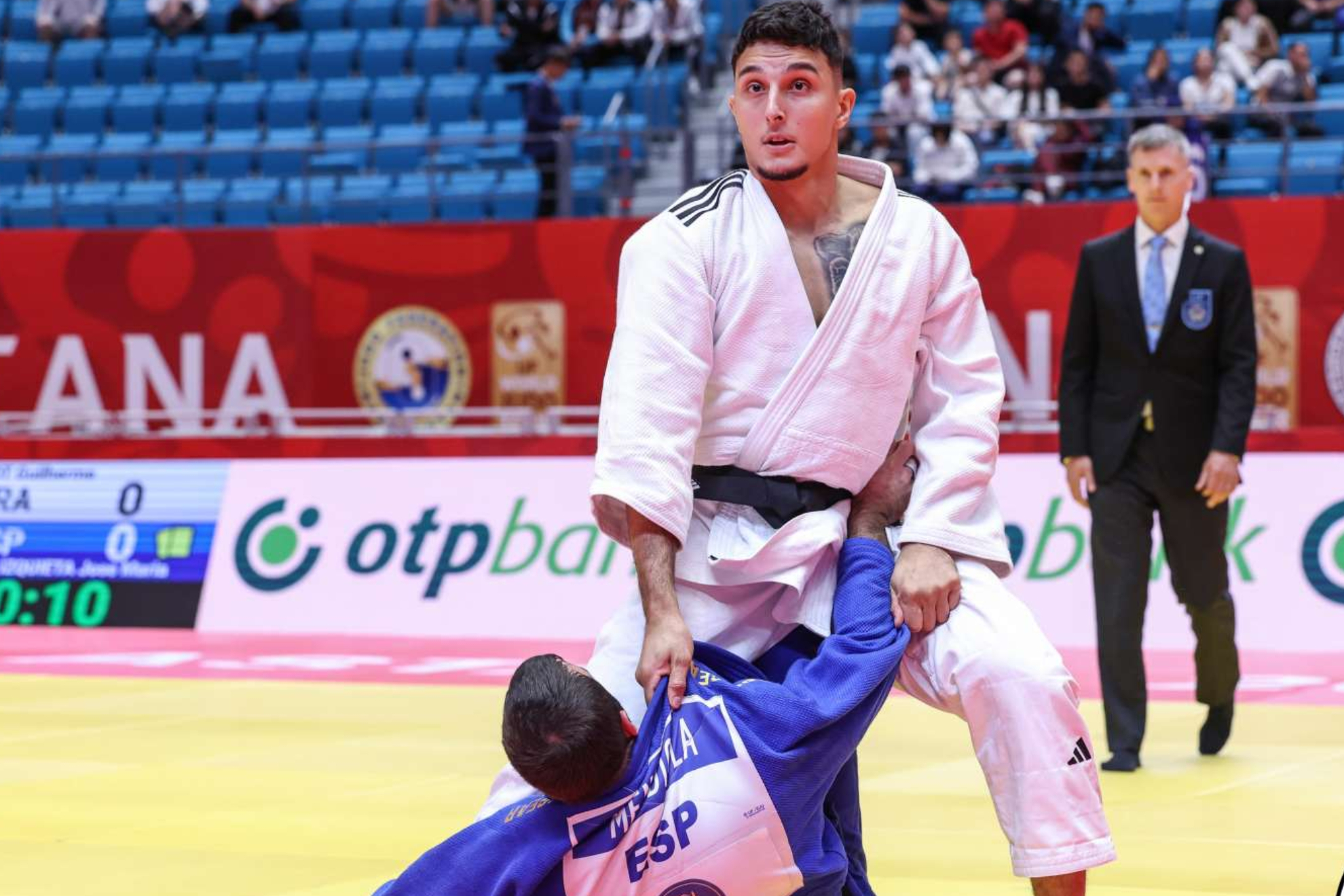 Bronce de José María Mendiola en el Grand Slam de Astana