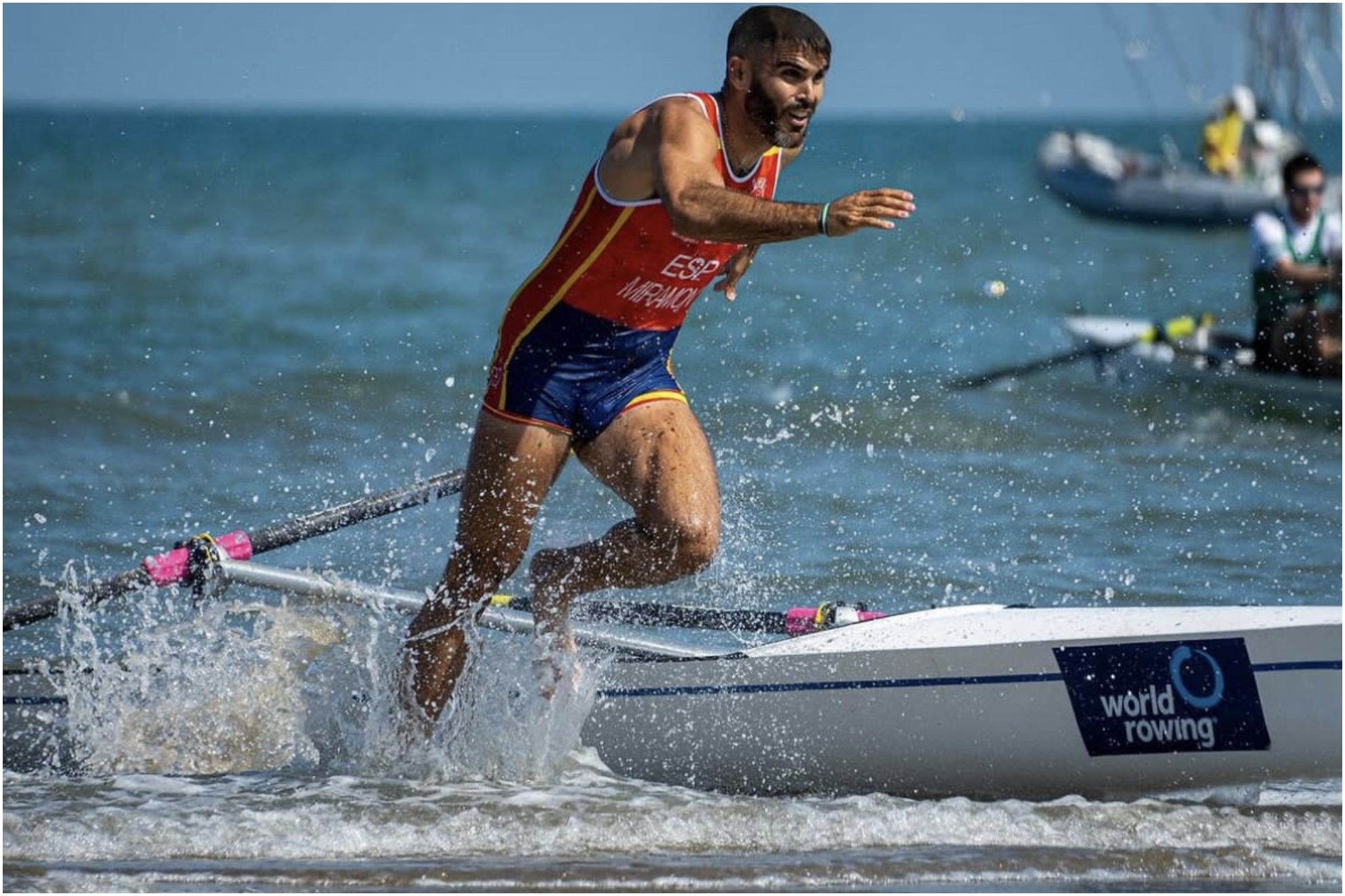 Adrián Miramón, campeón del mundo de Beach Sprint
