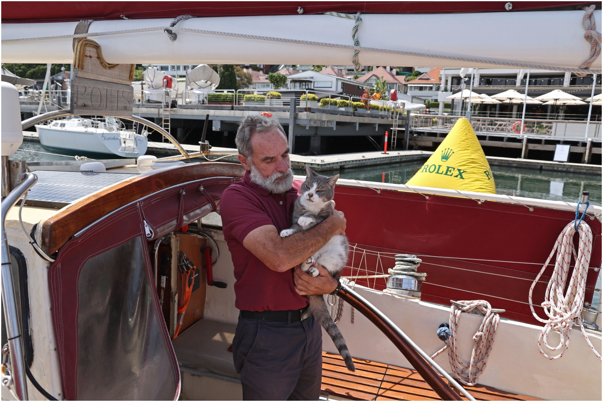 'Oli', el navegante más singular de la historia en la Sidney Hobart