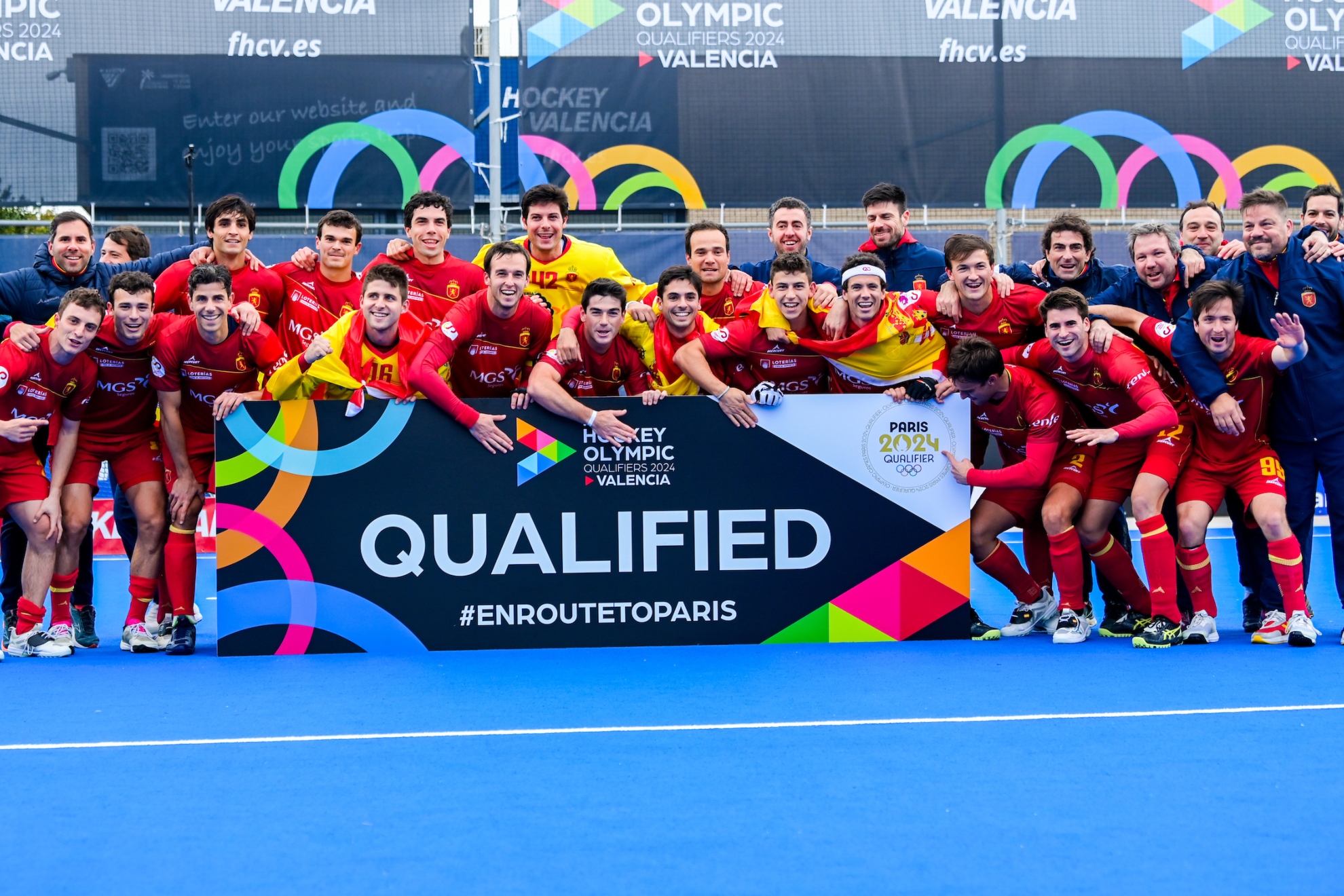 Los 'Redsticks' también logran el billete olímpico tras ganar a Irlanda