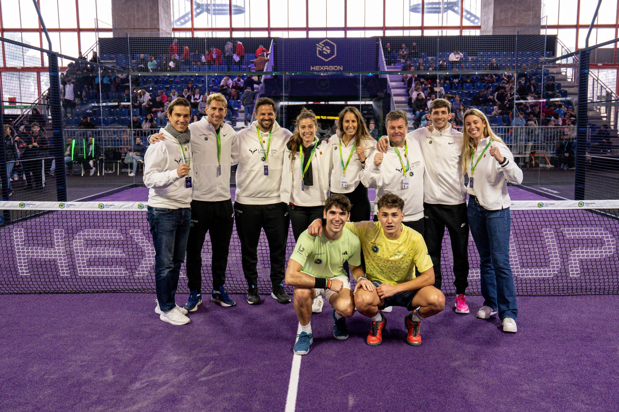 El equipo de la Rafa Nadal Academy arranca con fuerza en la Hexagon Cup