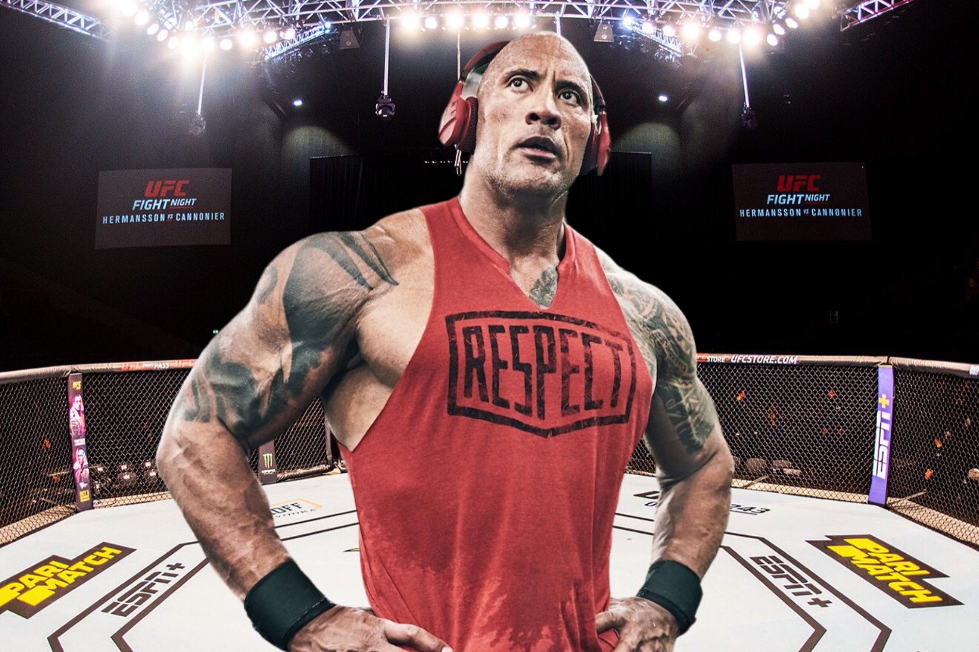Dwayne "La Roca" Johnson comienza a entrenar en las MMA y muestra todas ...