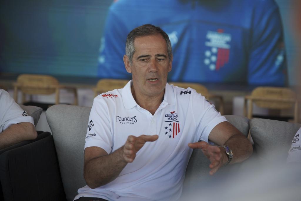 Luis Sáenz, el tripulante número cero del American Magic