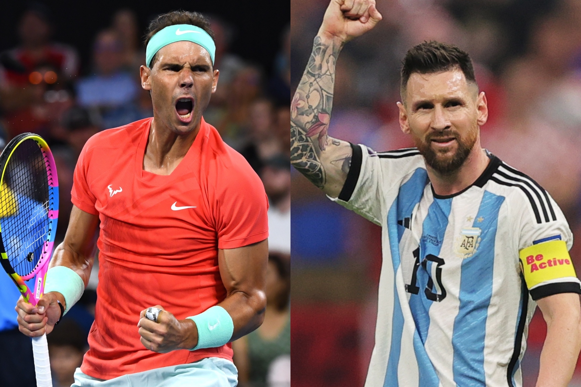 Nadal y Messi arrasan como los deportistas nacional e internacional con ...