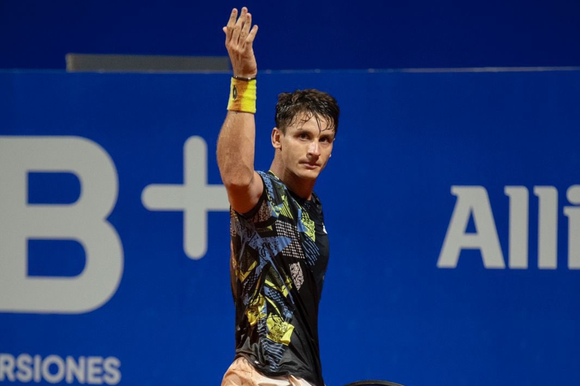 Camilo Ugo Carabelli, de recogepelotas a primer rival de Alcaraz en el ...