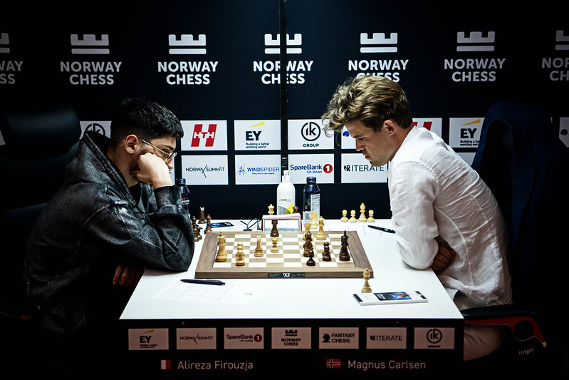 Carlsen le hace vudú a Firoudza y deja casi sentenciado el Norway Chess