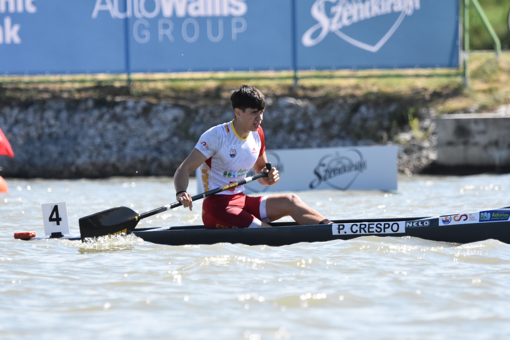 España gana otra plaza olímpica en piragüismo: Pablo Crespo, en el C1 1000