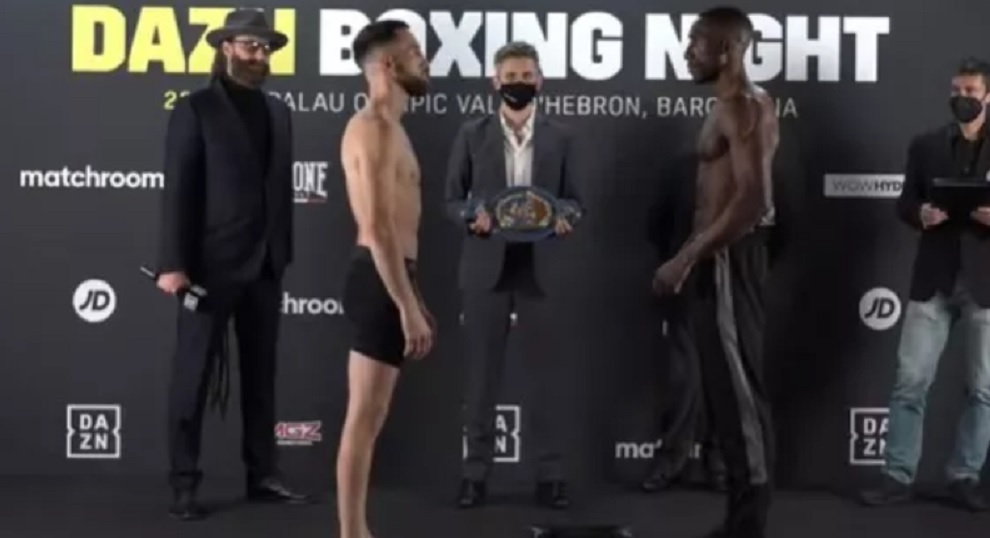 Todos en peso para la velada de Barcelona