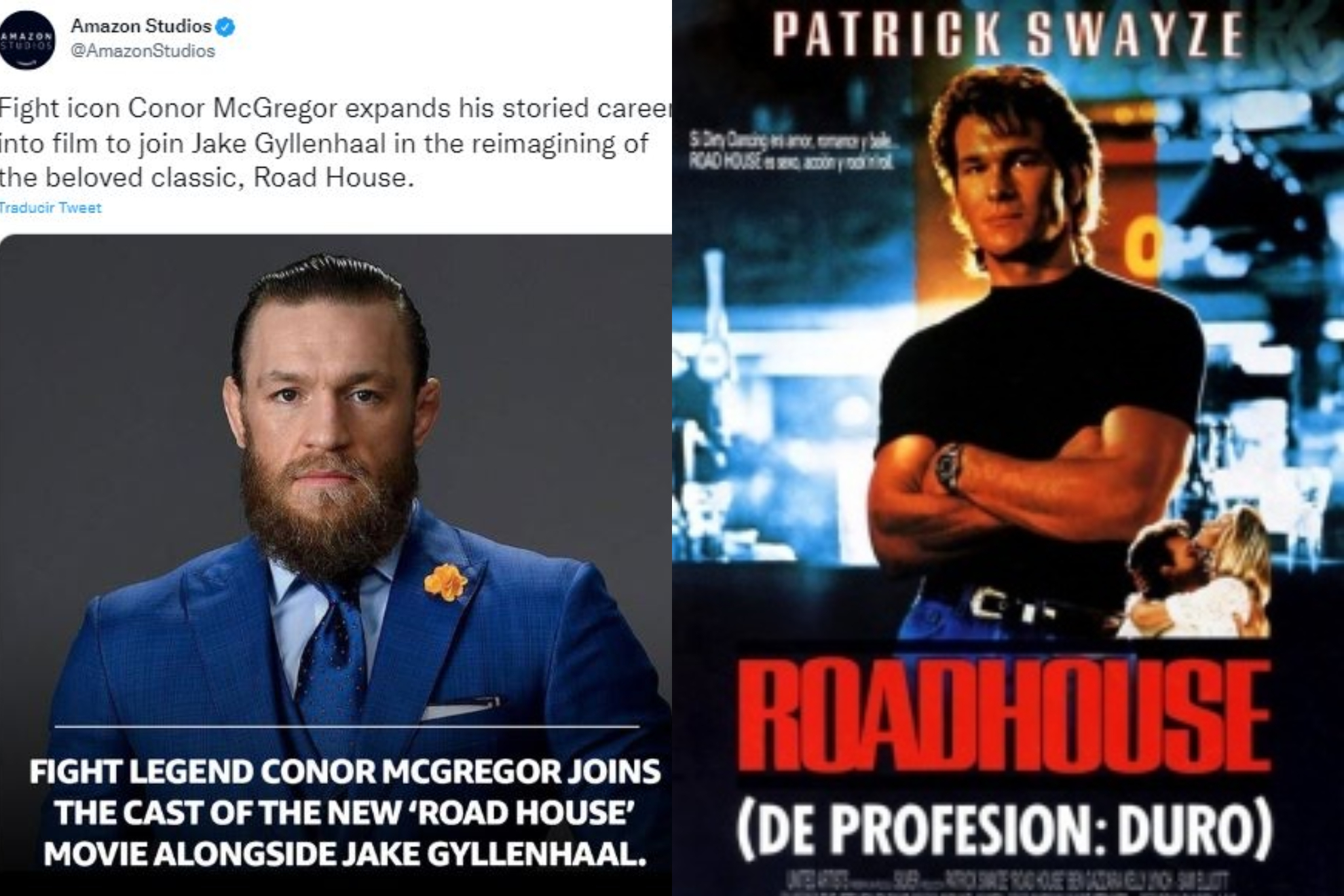 Connor McGregor da el salto al cine