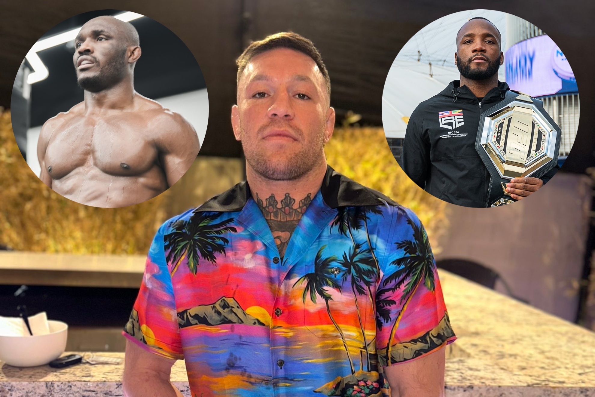 McGregor irrumpe en UFC 286 y reclama al ganador del Usman vs. Edwards