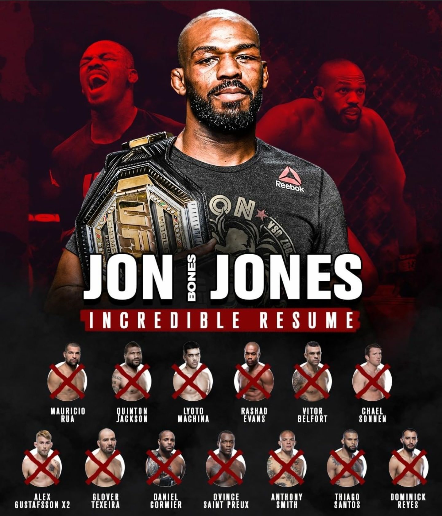 Jon Jones, leyenda de la UFC, explota contra sus críticos: "No hay ...