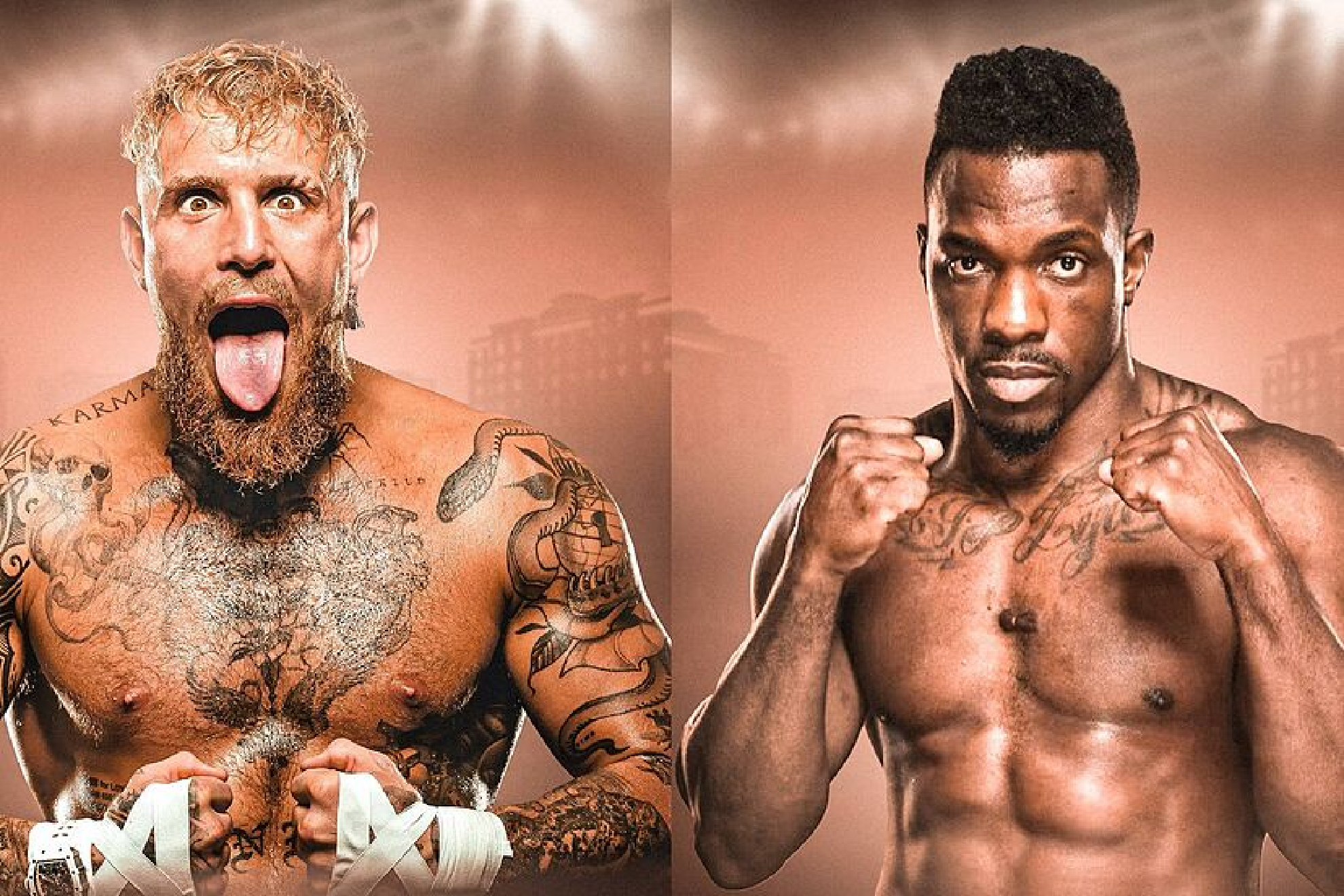 Estadísticas del Jake Paul vs Andre August: estatura, récord, edad y ...