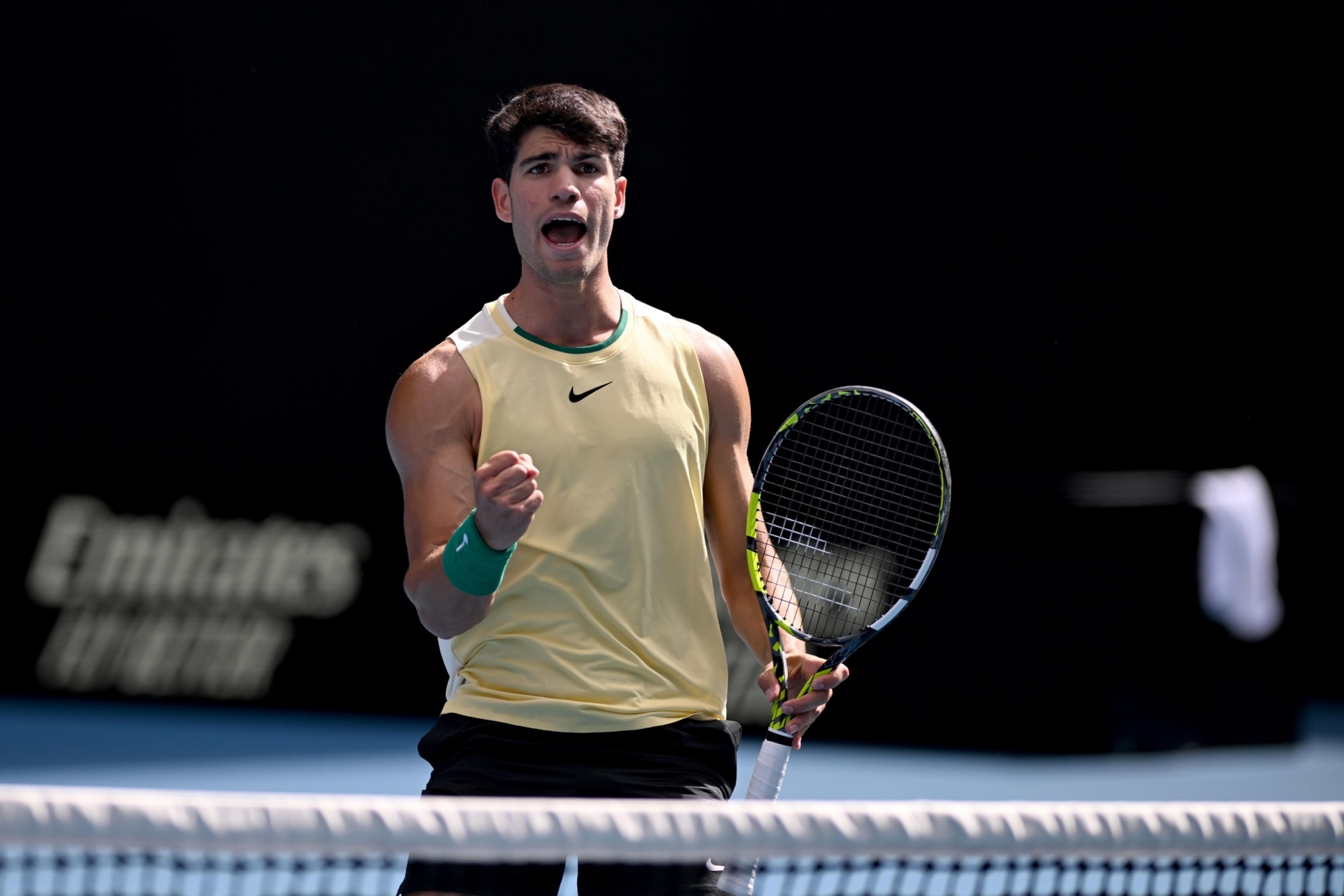 Open Australia: Carlos Alcaraz y la dificultad de pronunciar a su rival: "El nombre no lo sé, yo ...