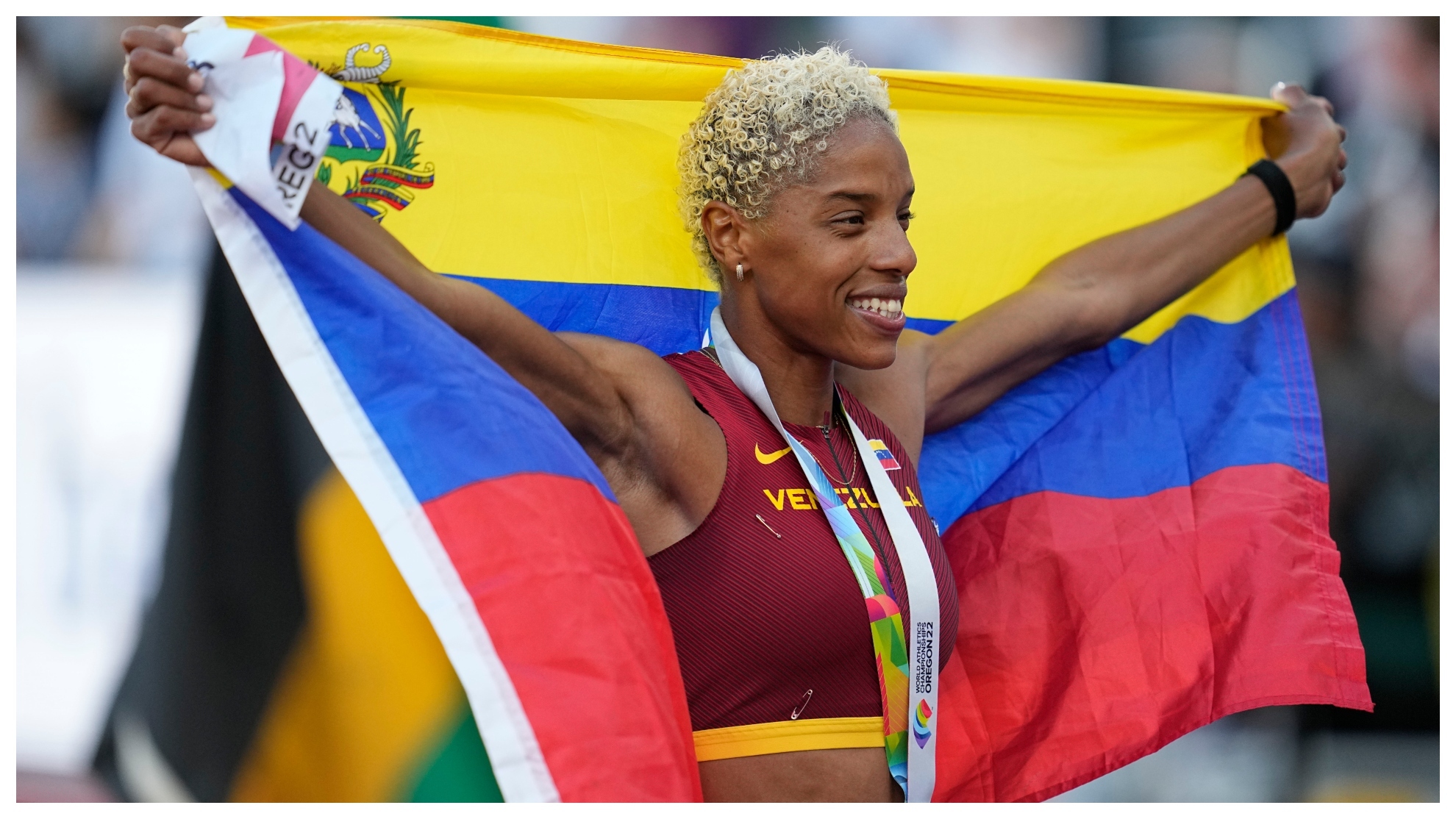 Yulimar Rojas sigue volando hacia la leyenda