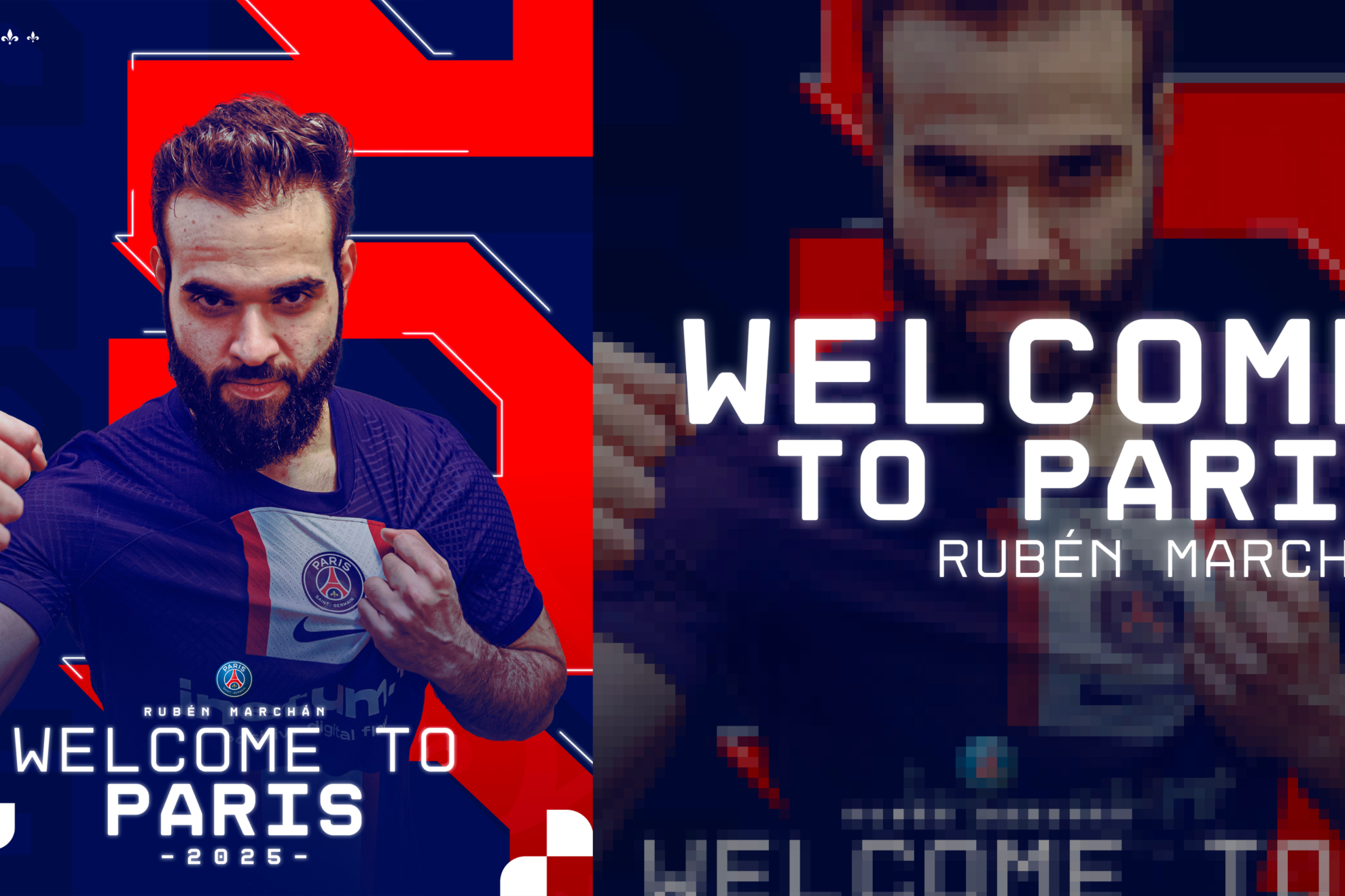 El pivote 'Hispano' Rubén Marchán ficha por el PSG hasta 2025