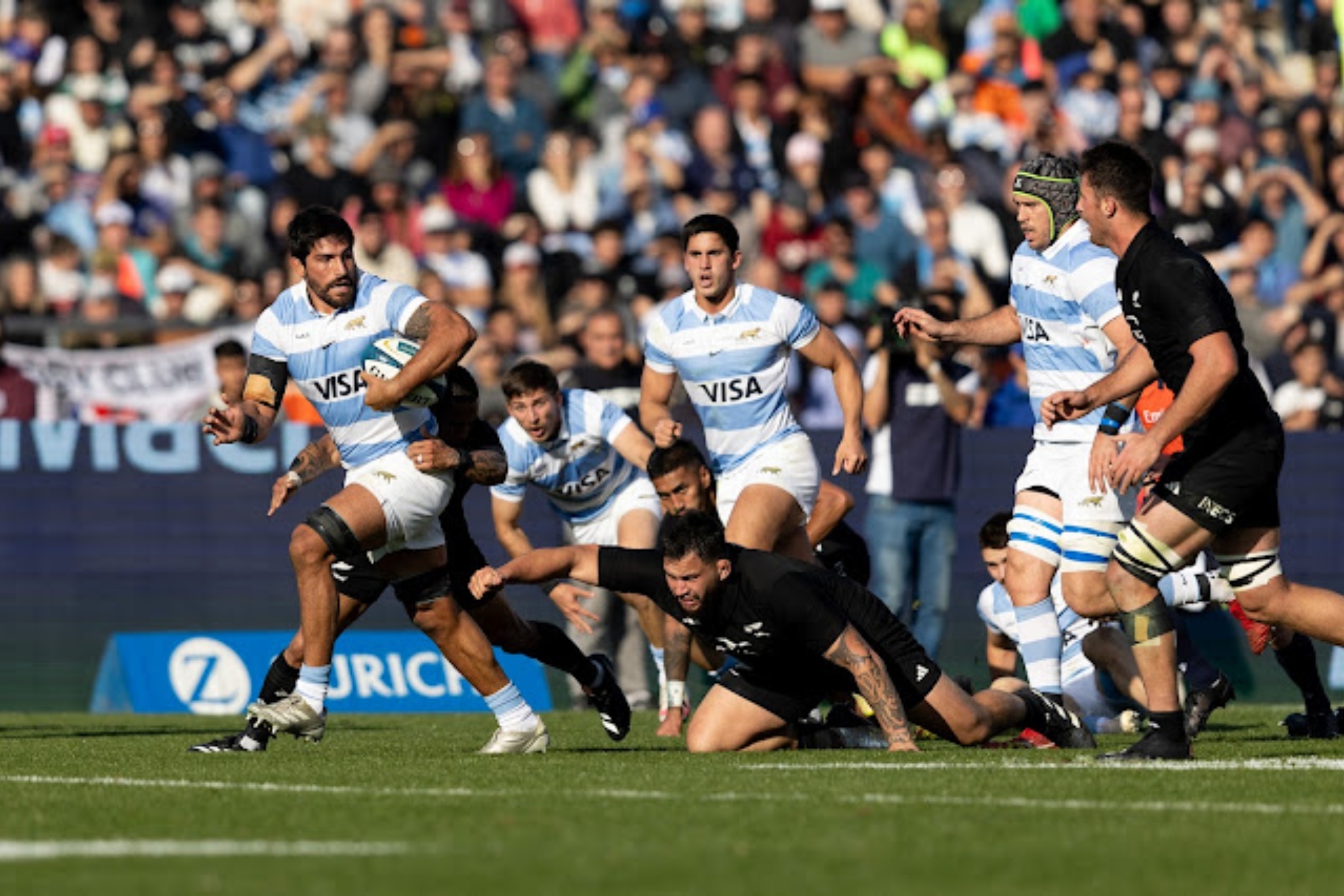 Sudáfrica y Nueva Zelanda empiezan arrollando en el Rugby Championship