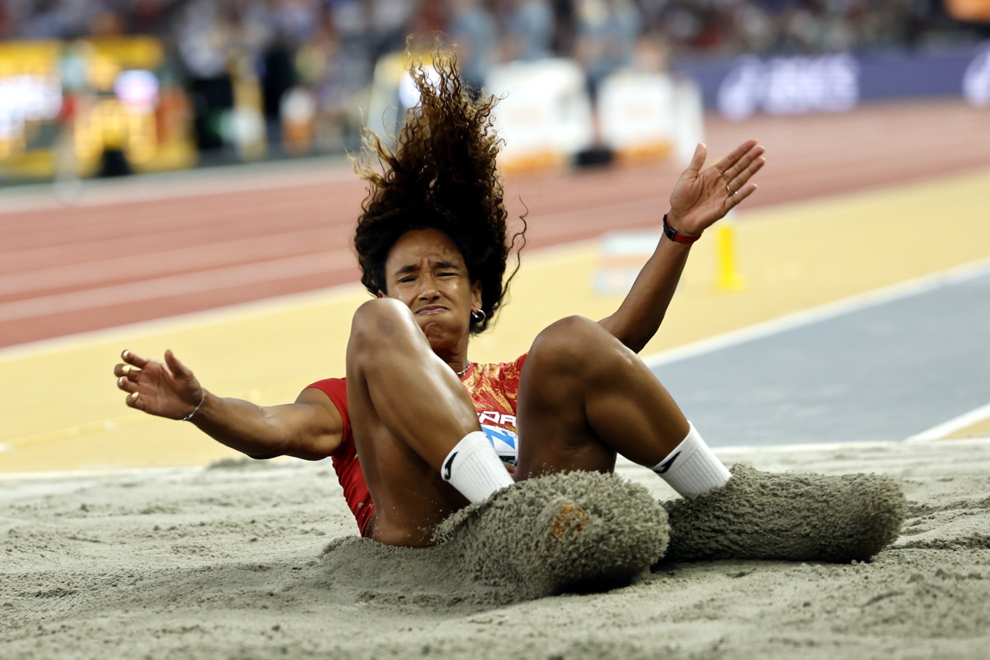 María Vicente ilusiona en su vuelta en Götzis, a 16 puntos del récord ...