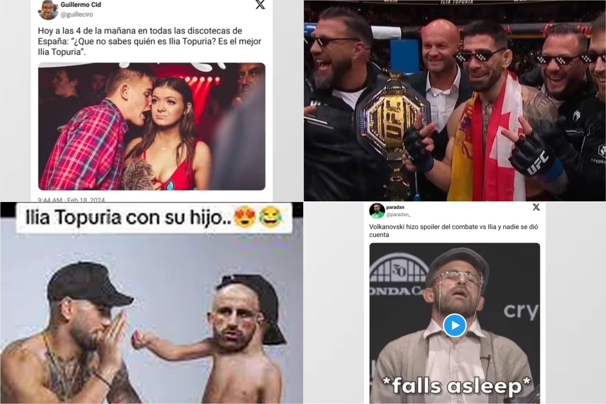 Lo mejores memes tras la pelea entre Topuria y Volkanovski: del 'hijo ...