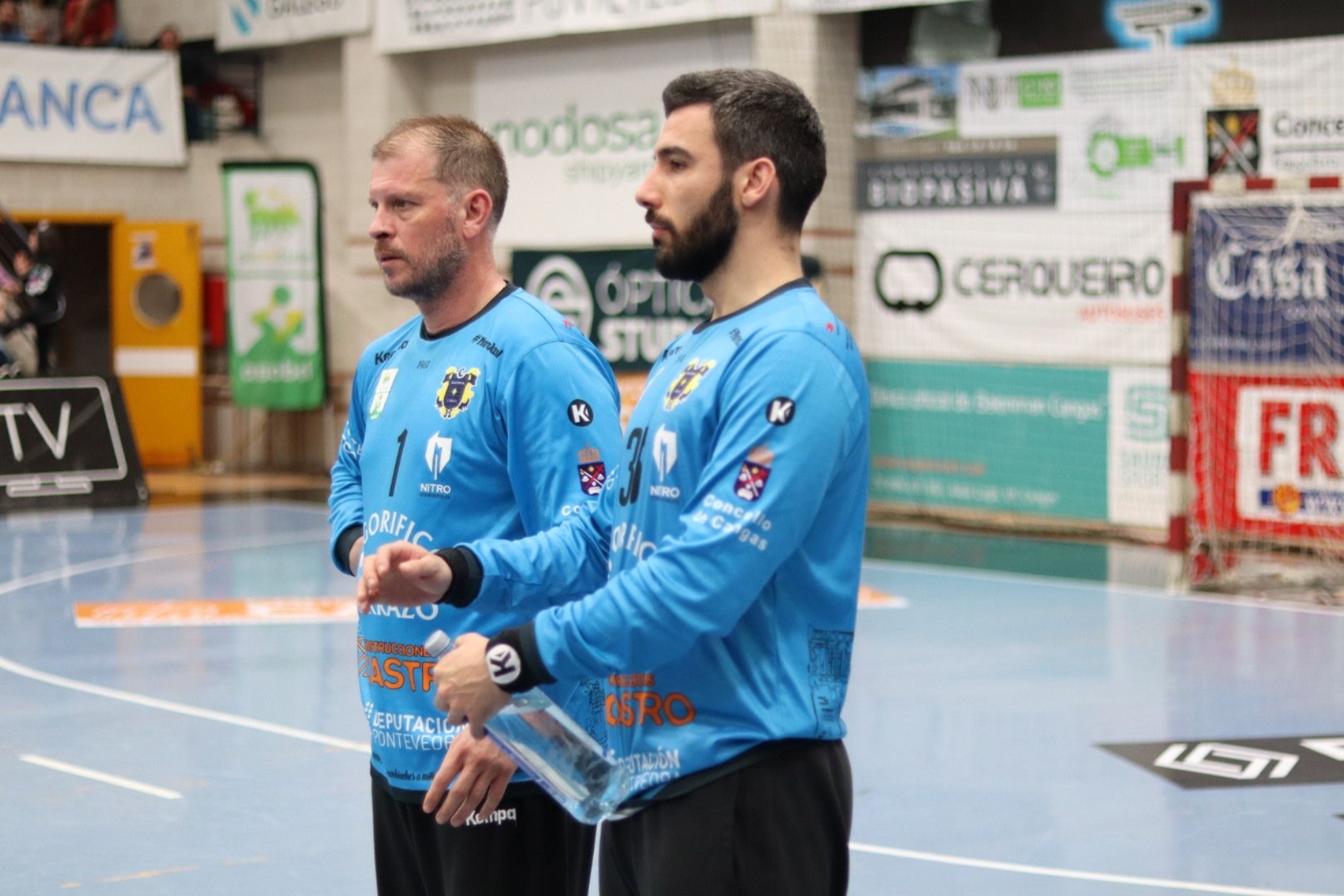 El portero Javi Díaz deja el Cangas y la Asobal a sus 48 años