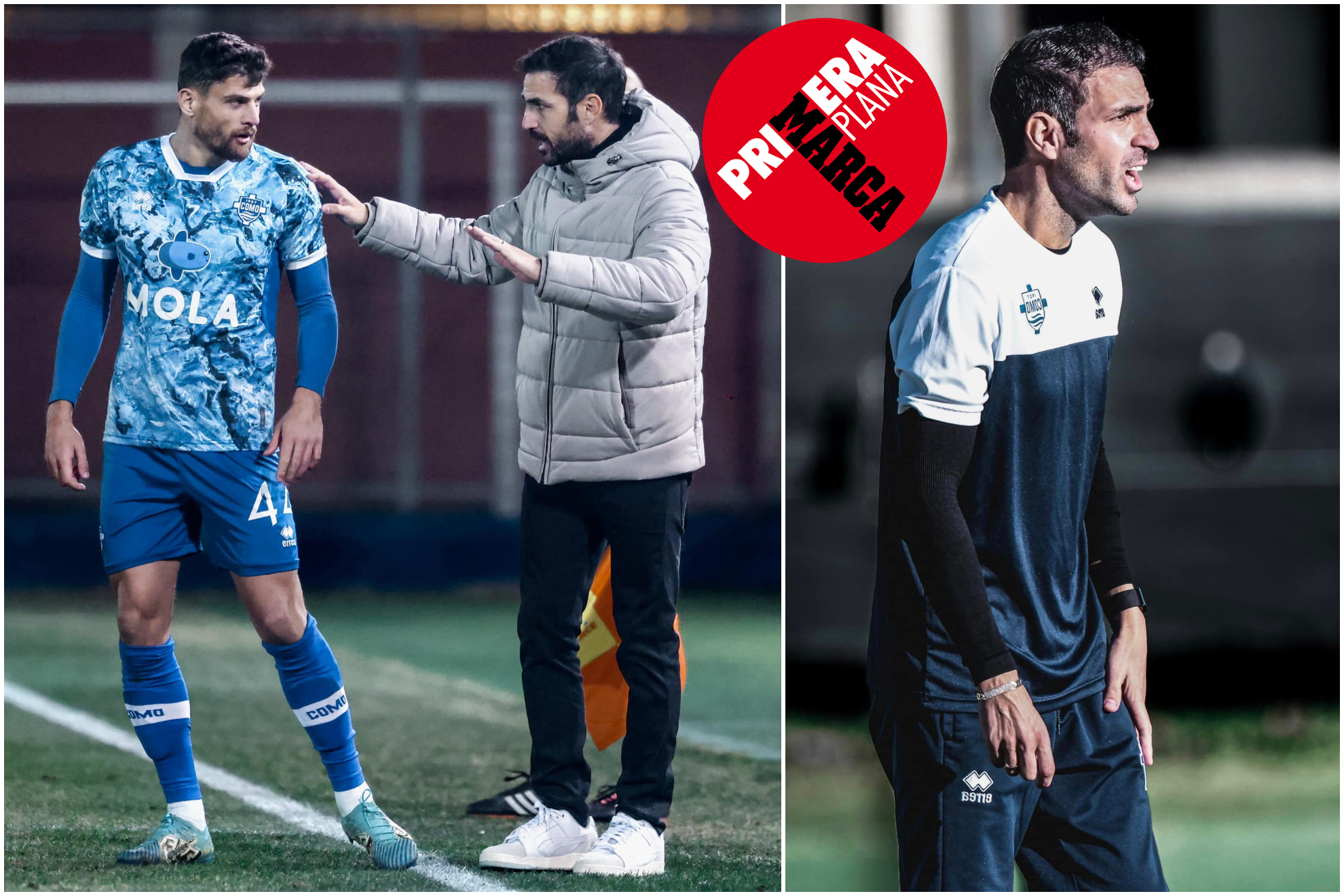 La nueva vida de Cesc Fábregas, el entrenador de moda en Italia: "Quiero emocionar"